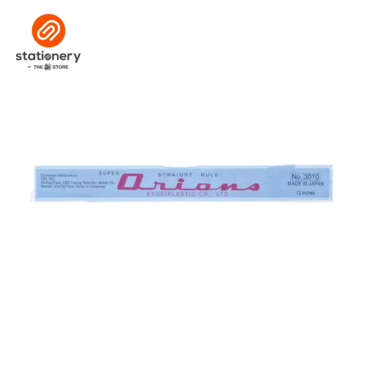 Orions Ruler 6" / 12" | Lazada PH