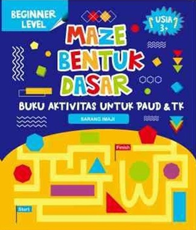 MAZE BENTUK DASAR, BUKU AKTIVITAS UNTUK PAUD & TK | Lazada Indonesia