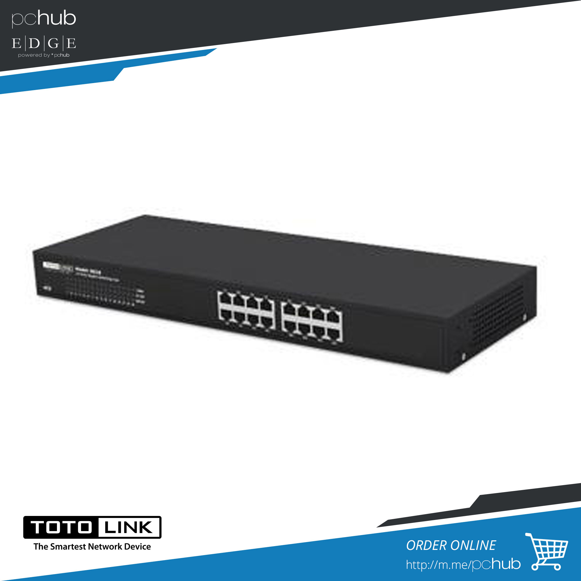 PChub | Totolink SG16, 16 port, gigabit, switch hub | Lazada PH