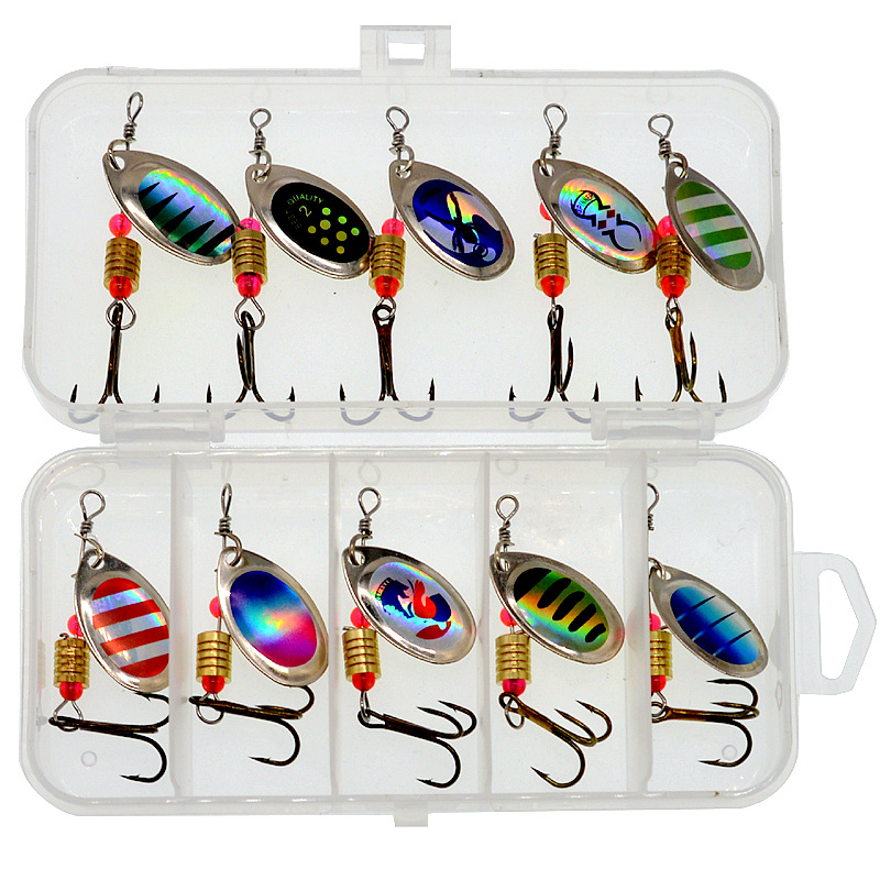 【Special offer】Spinnerbait Fishing Lure Artificial Lures For Pike Trout ...
