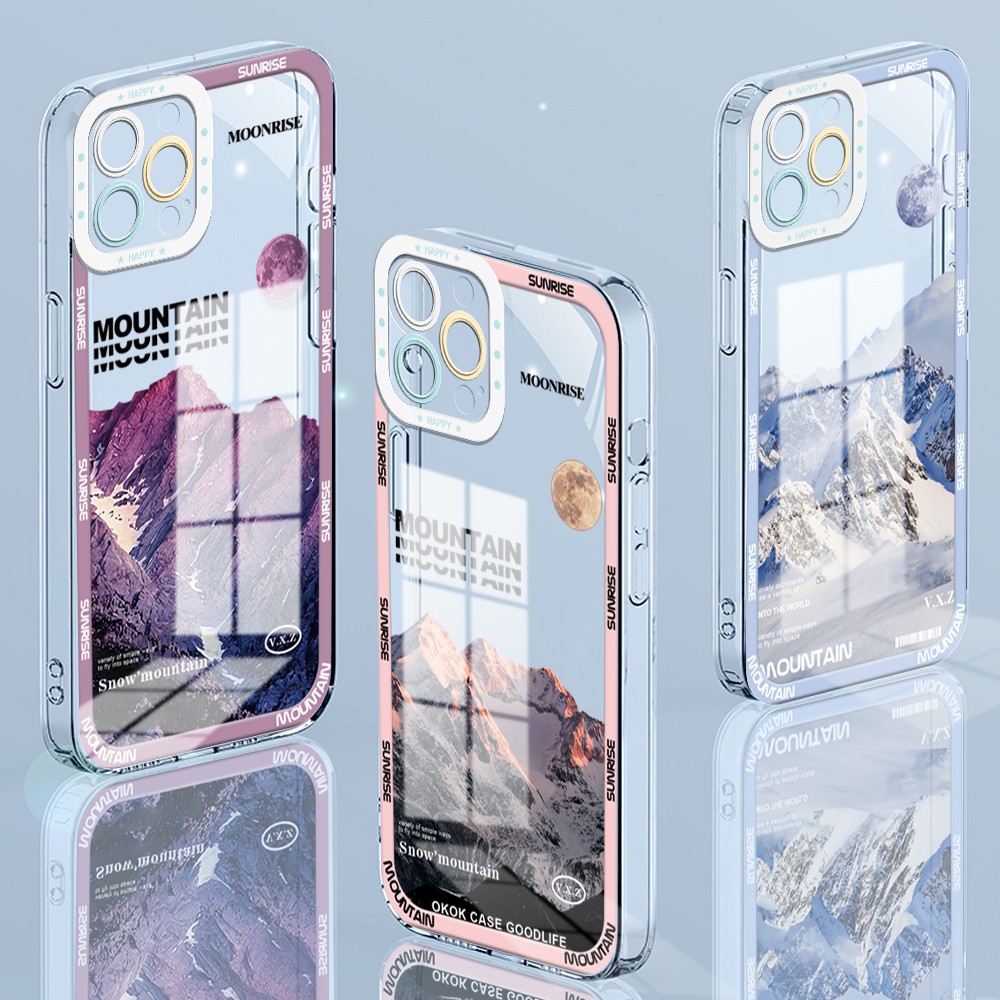 Hontinga for Samsung S24 Ultra S24 Plus S24 5G Back Cover Sunrise ...