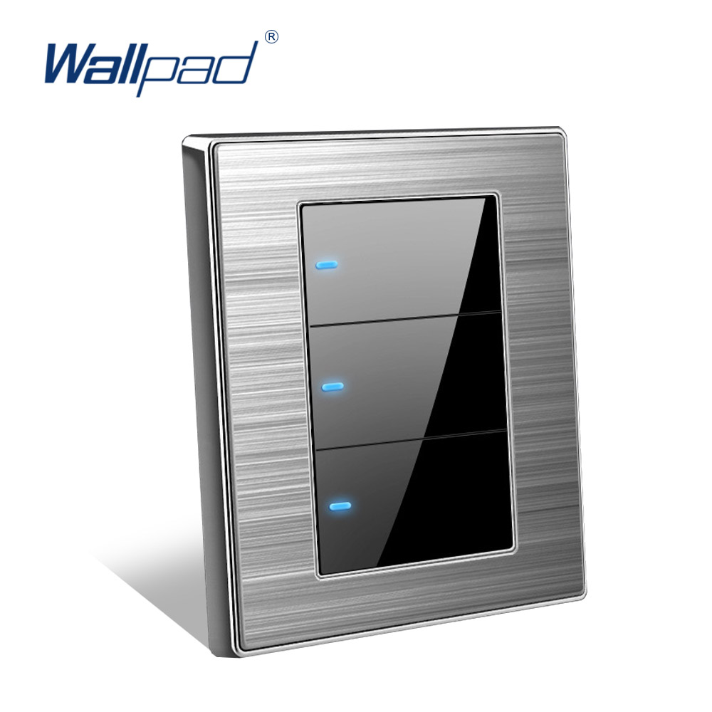 【TopazTrove】Arrival Wallpad Luxury LED Light Switch Wall Switches ...