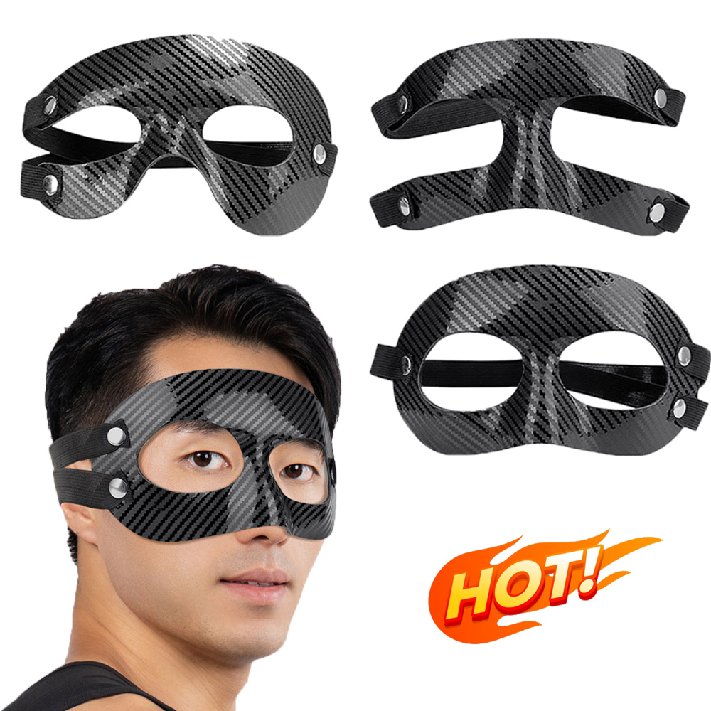 Half Sports Face Mask Protective Athletic Facial Cover Adjustable ...