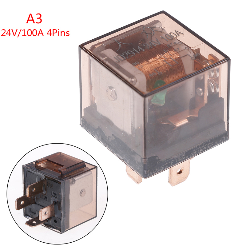 Waterproof automotive relay 12/24V 100A 4/5Pin SPDT car control device ...