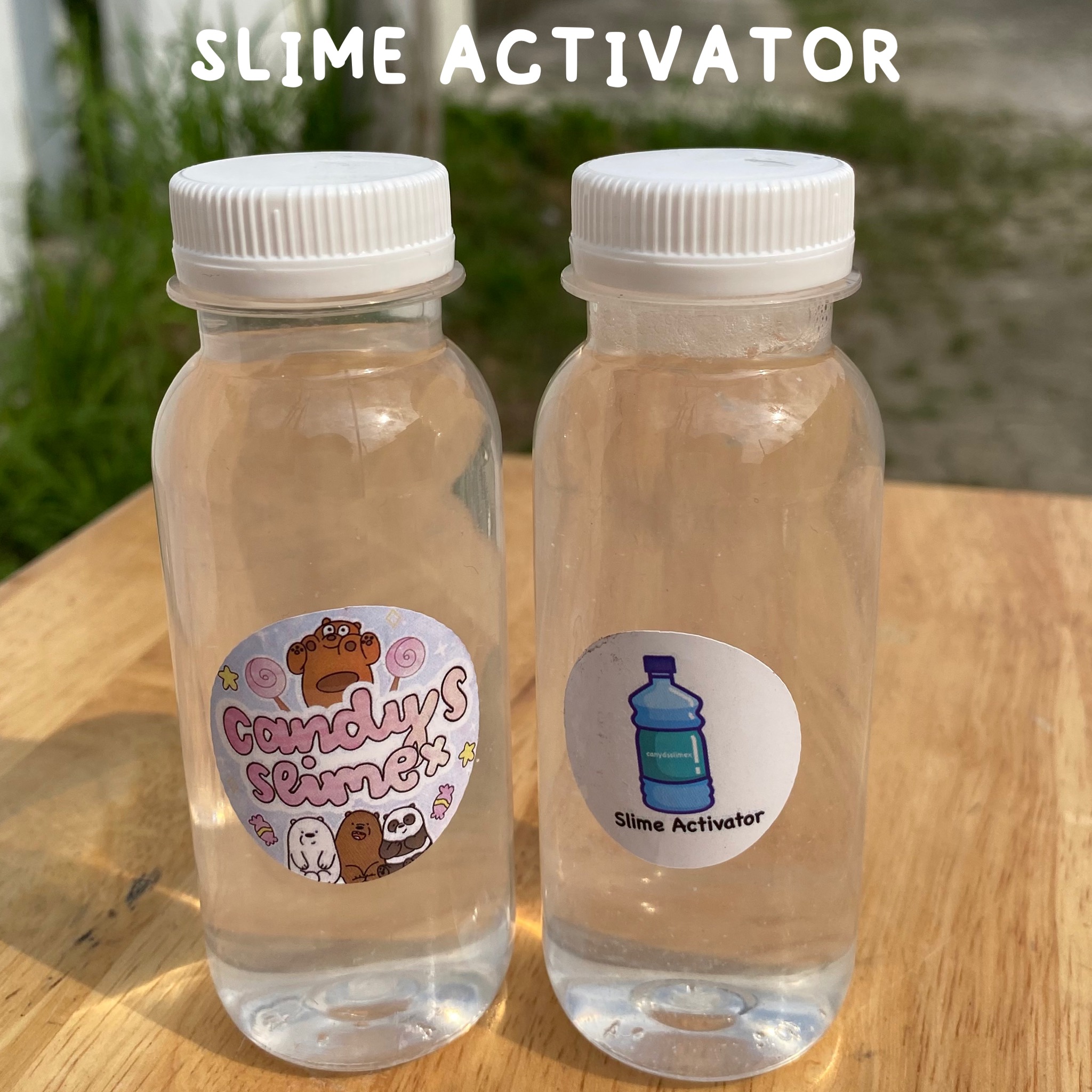 SLIME ACTIVATOR 100ml SLIME BT21 SLIME KIT SLIME BOBA SLIME BTS SLIME ...