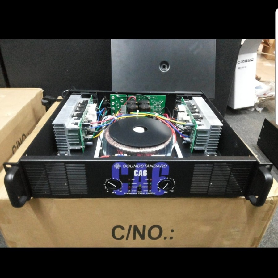 Power Amplifier Soundstandard CA6 ca 6 | Lazada Indonesia