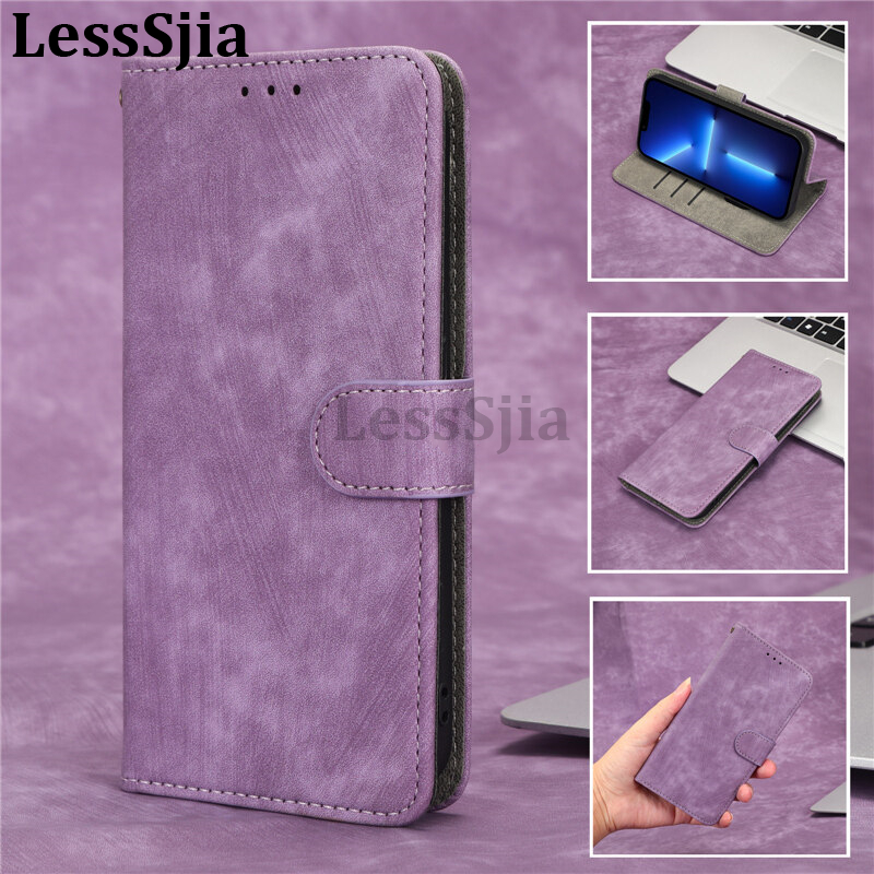 Phone Cover For OnePlus Nord CE4 Lite Anti-theft Brush Clasp Flip Case Fall-proof for OnePlus ...