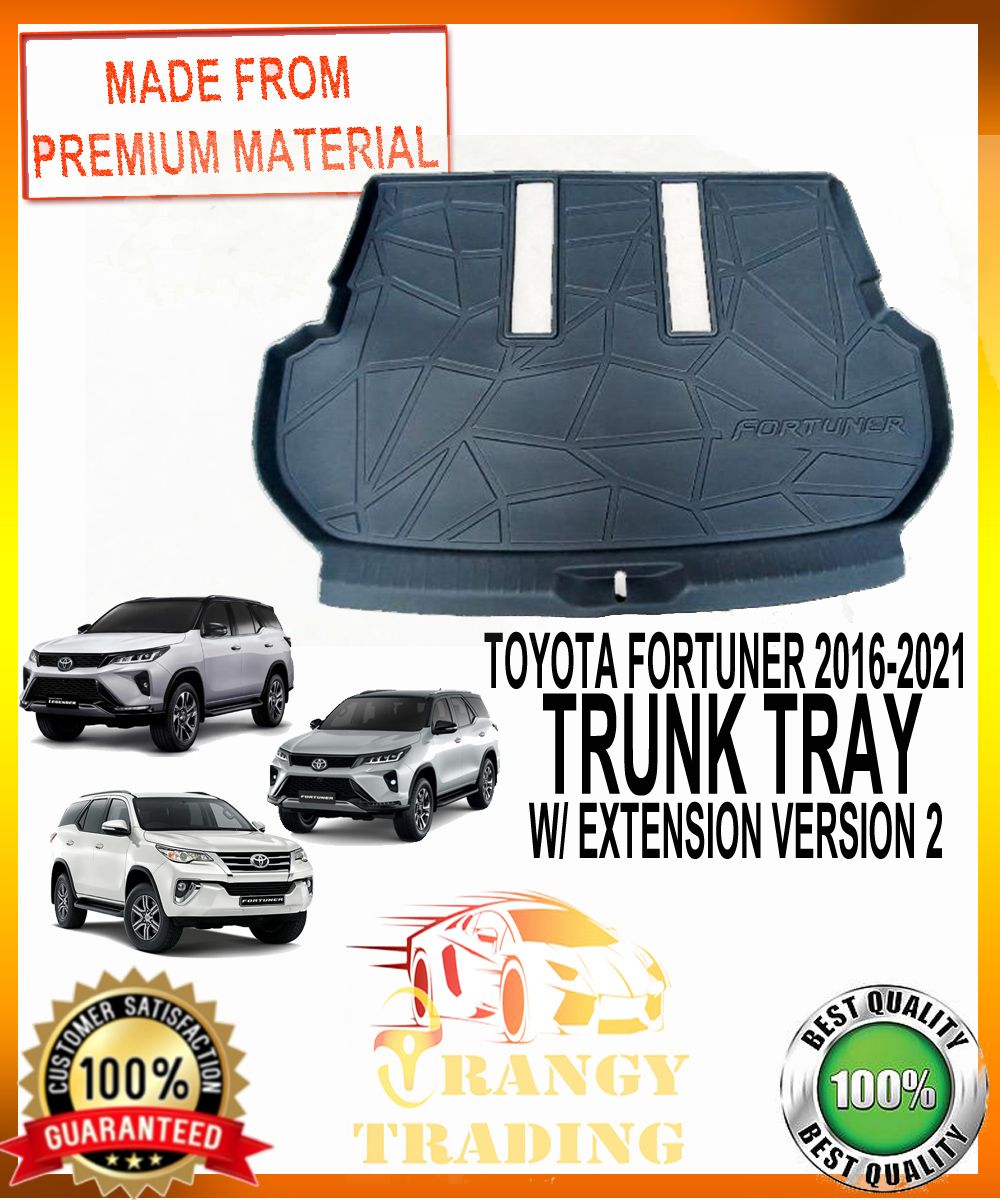 Toyota Fortuner 2005 to 2024 "FORTUNER LOGO" Rear Cargo Trunk Tray OEM ...