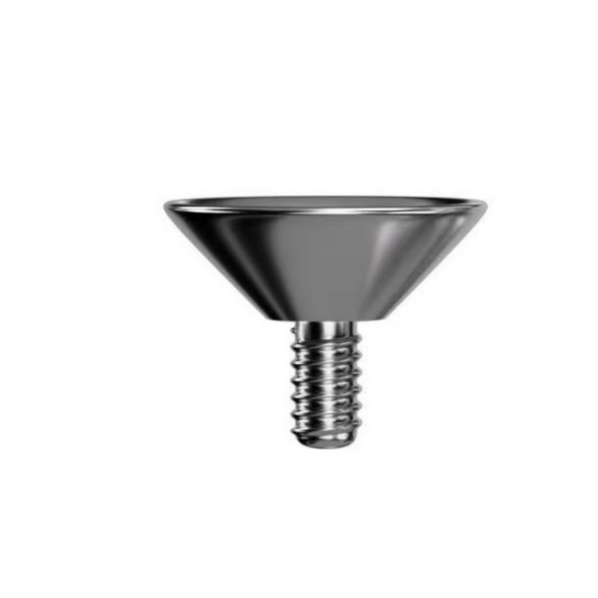 Titanium alloy G23 external thread funnel lip nail head human body ...