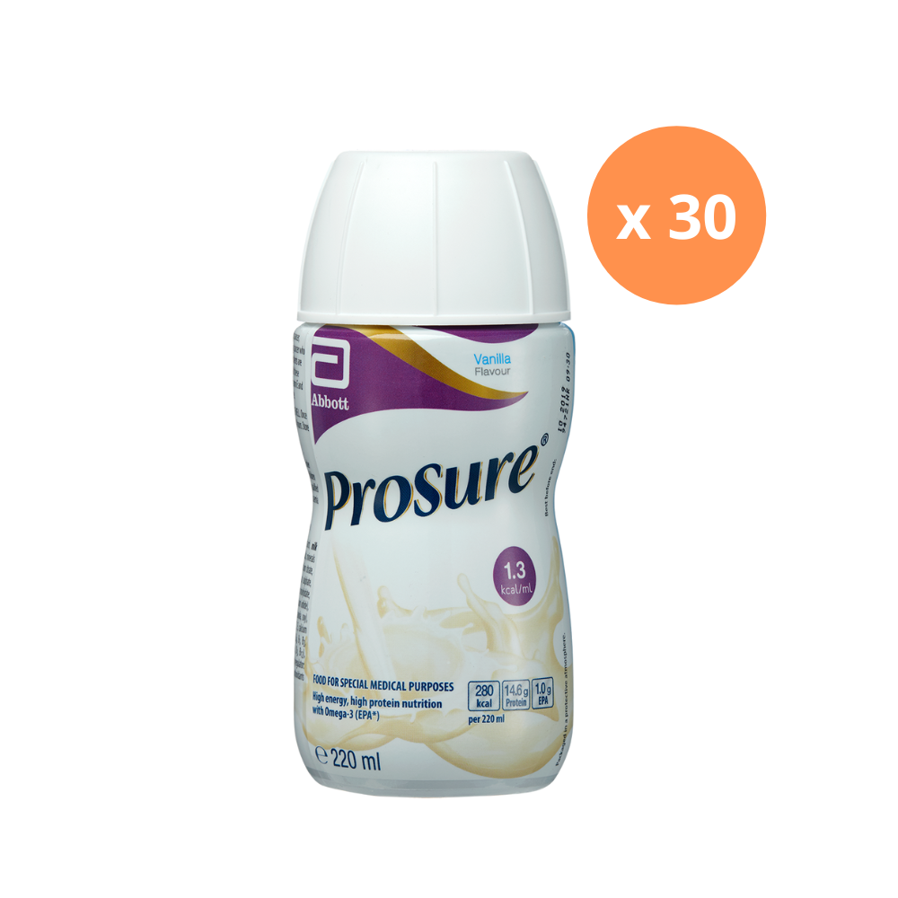 [Carton of 30] Prosure Liquid Vanilla 220ml [EXP: APR'25] | Lazada ...