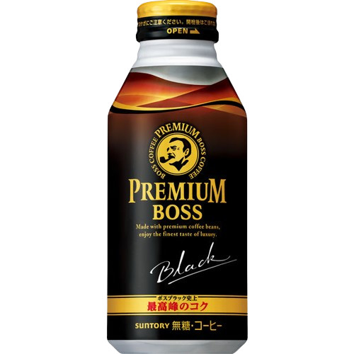 SUNTORY Premium Boss Black Coffee (390G) JP/JAPAN 『PRODUCT OF JAPAN 🇯🇵 ...