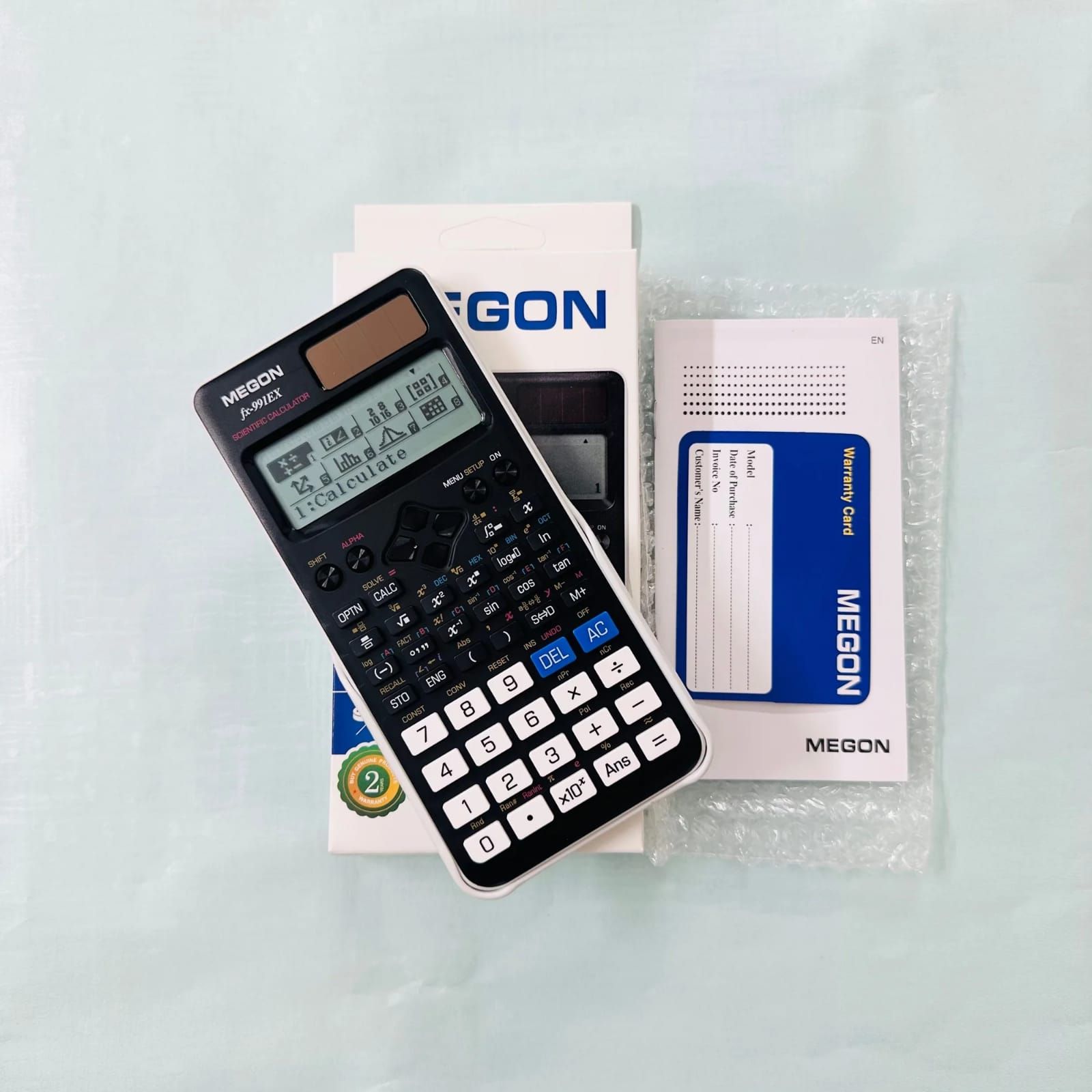 (Unofficial Copy Calculator) Original Megon Scientific Calculator with ...