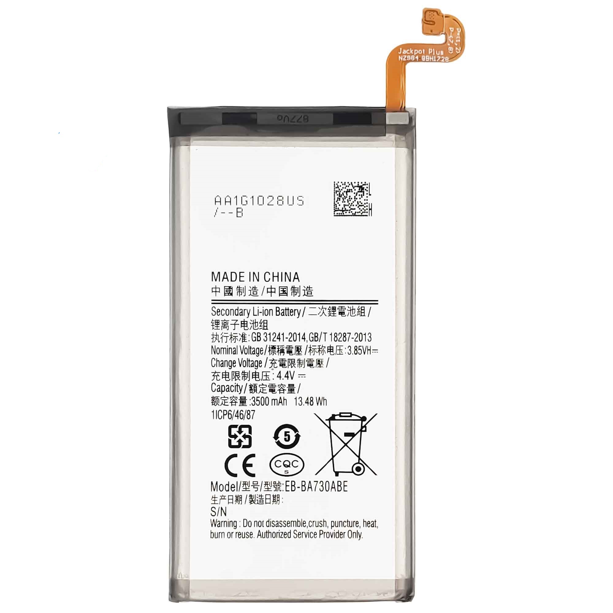 แบตเตอรี่ Samsung A8+ A8 Plus A730 Battery For Samsung A8 Plus A8+รับ ...