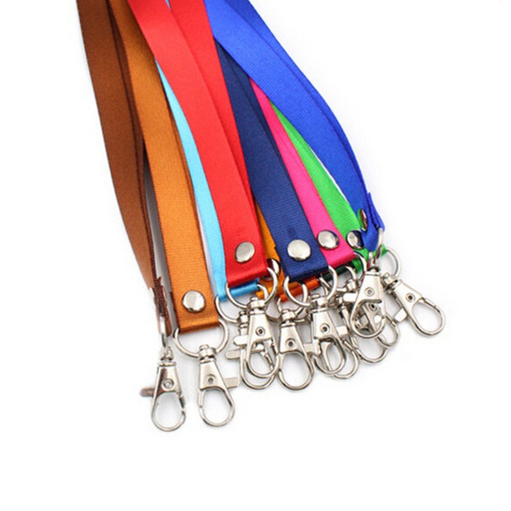 Neck Strap Lanyard Safety Breakaway For ID Name Badge Holder Keys Metal ...