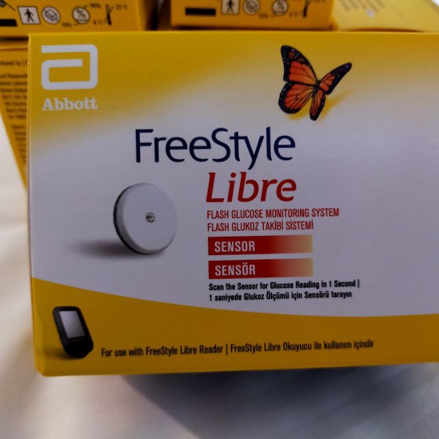 Abbott Freestyle Libre Glucose Monitoring System (Reader / Sensor ...