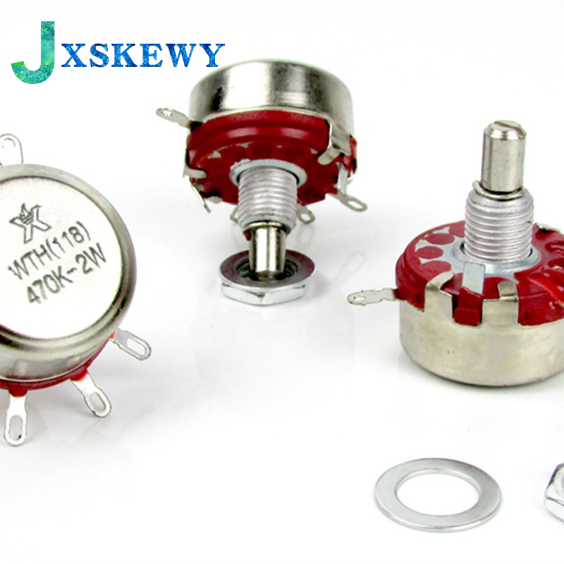 【Online】 wh118 single coil carbon film potentiometer WTH118-1A 2W 1K ...