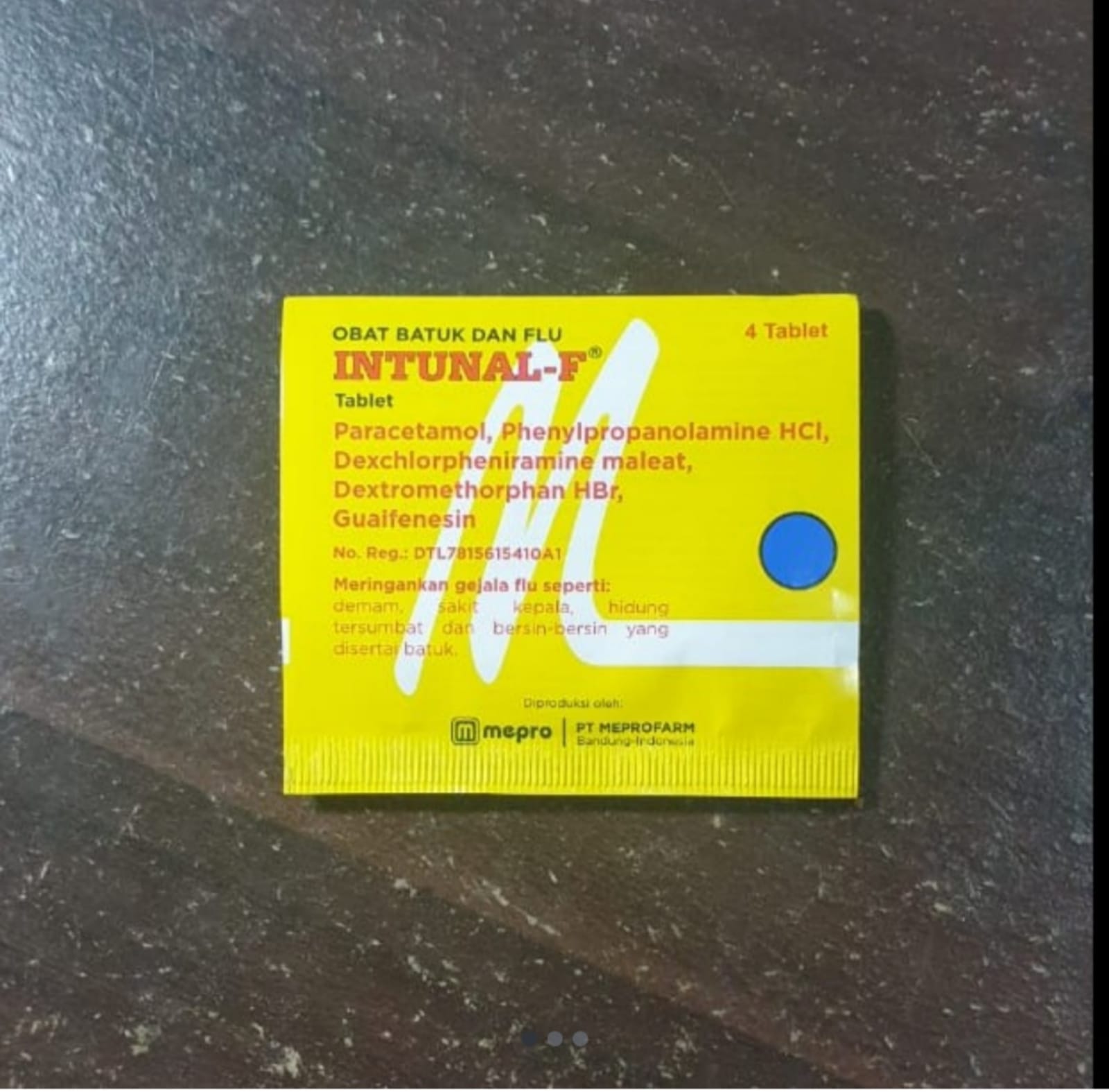 Intunal-F 4 Tablet - Pereda Gejala Flu, Hidung Tersumbat, dan Bersin ...