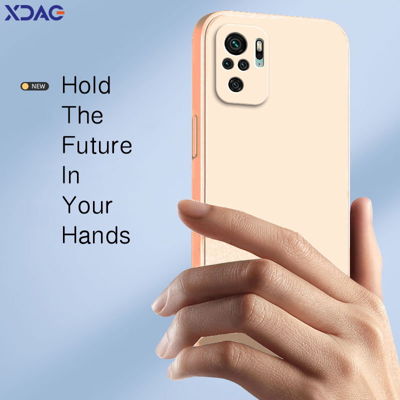 Original Square Liquid Phone Covers for Xiaomi Redmi 10 10A 10T Note10 10Pro 10S 10X Pro Lite ...