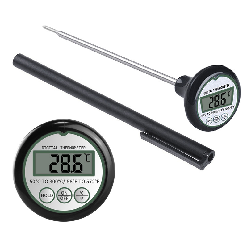 【High-quality】Digital Food Thermometer Kitchen Bbq Cooking Meat/milk ...