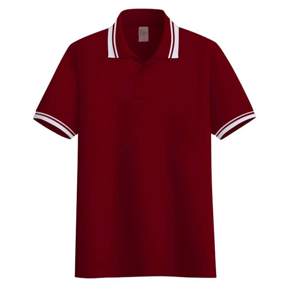 Liso wear - Kaos polo shirt polos Maroon kerah stripe | kaos kerah pria ...