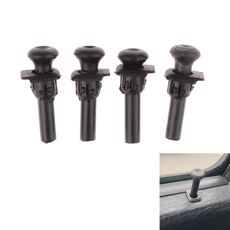 4 Sets Auto Door Lock Pin Pull Knobs 191837187 For Golf Mk2 Mk3 Jetta 2 ...