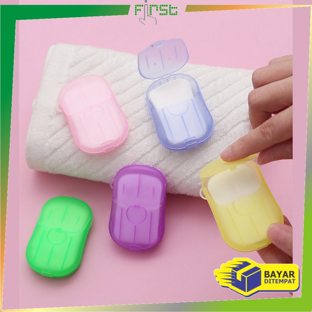 FH-C453 Sabun Cuci Tangan Kertas Isi 20 PCS Sabun Kertas Cuci Tangan ...