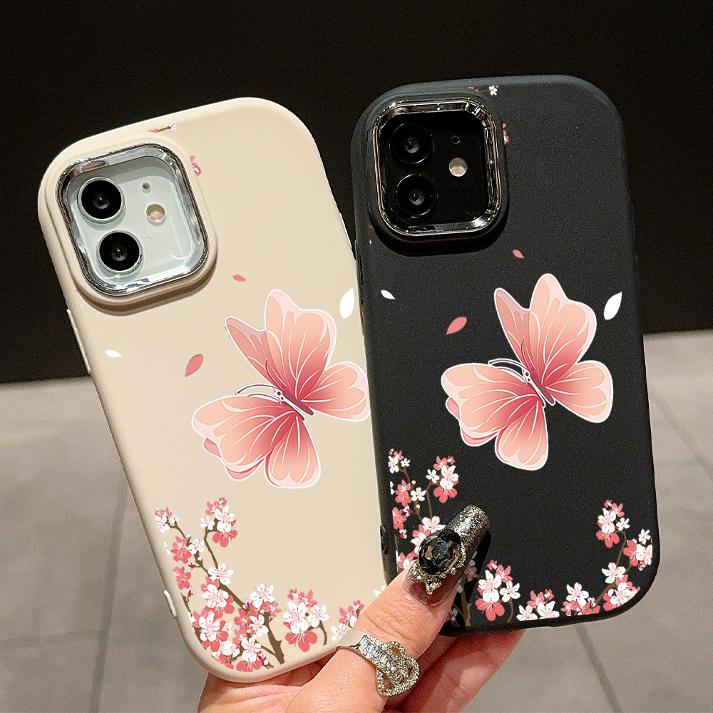 ZeroQiQi for Infinix Note 30 4G 5G Back Cover Beautiful Pink Butterfly ...