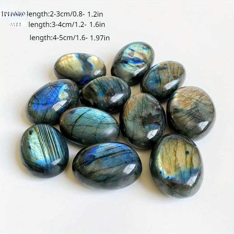 【Limited-time offer】 1PC Colorful Natural Moonlight Stone Labradorite ...