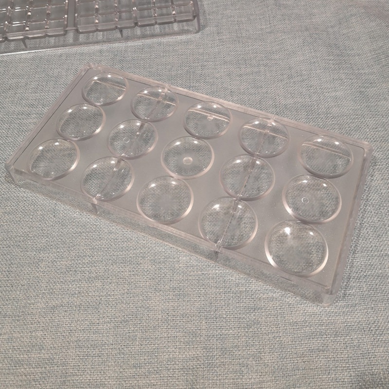 Design Oblate Chocolate Mold Volcanic Polycarbonate Chocolate Moulds PC ...