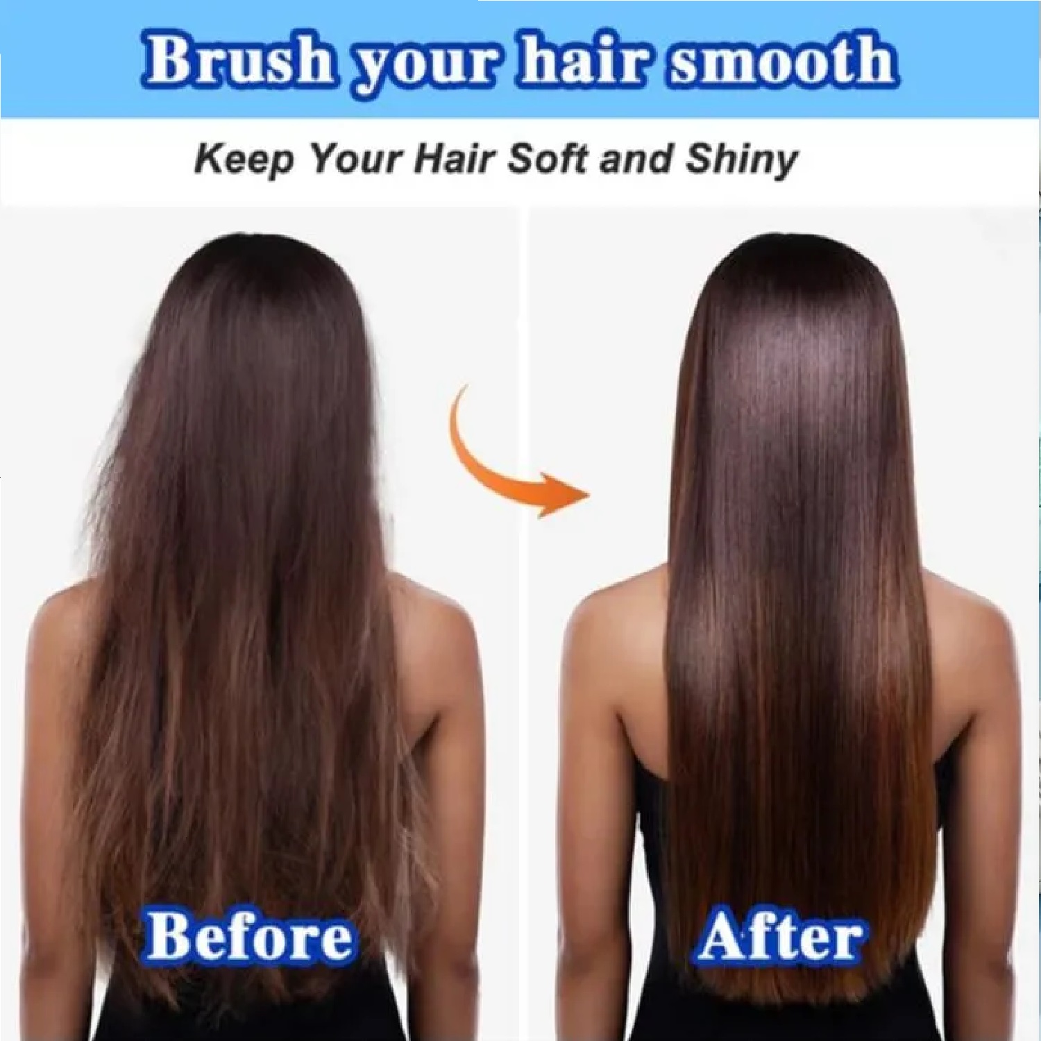 Pack of 02 - Self-Cleaning Anti-Static Hair Brush with Retractable ...