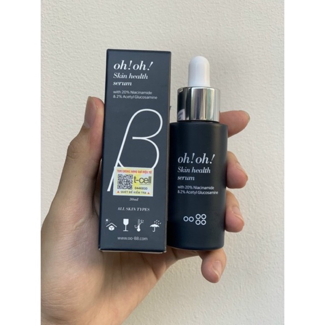 Serum Oh Oh Niacinamide 20 dưỡng sáng da giảm thâm nám thu nhỏ lỗ chân ...