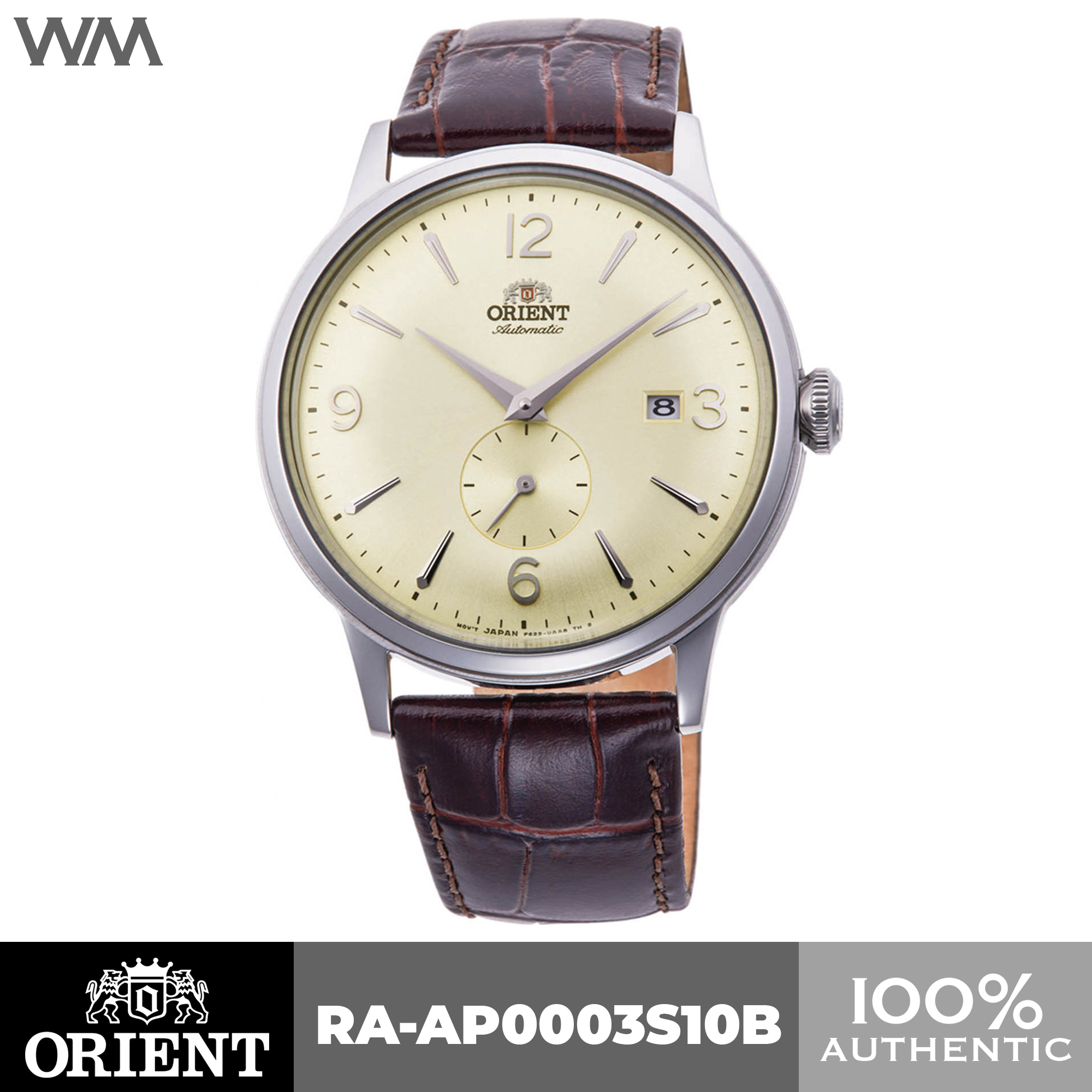 Orient Bambino Small Seconds Classic Automatic Watch with Leather Strap ...