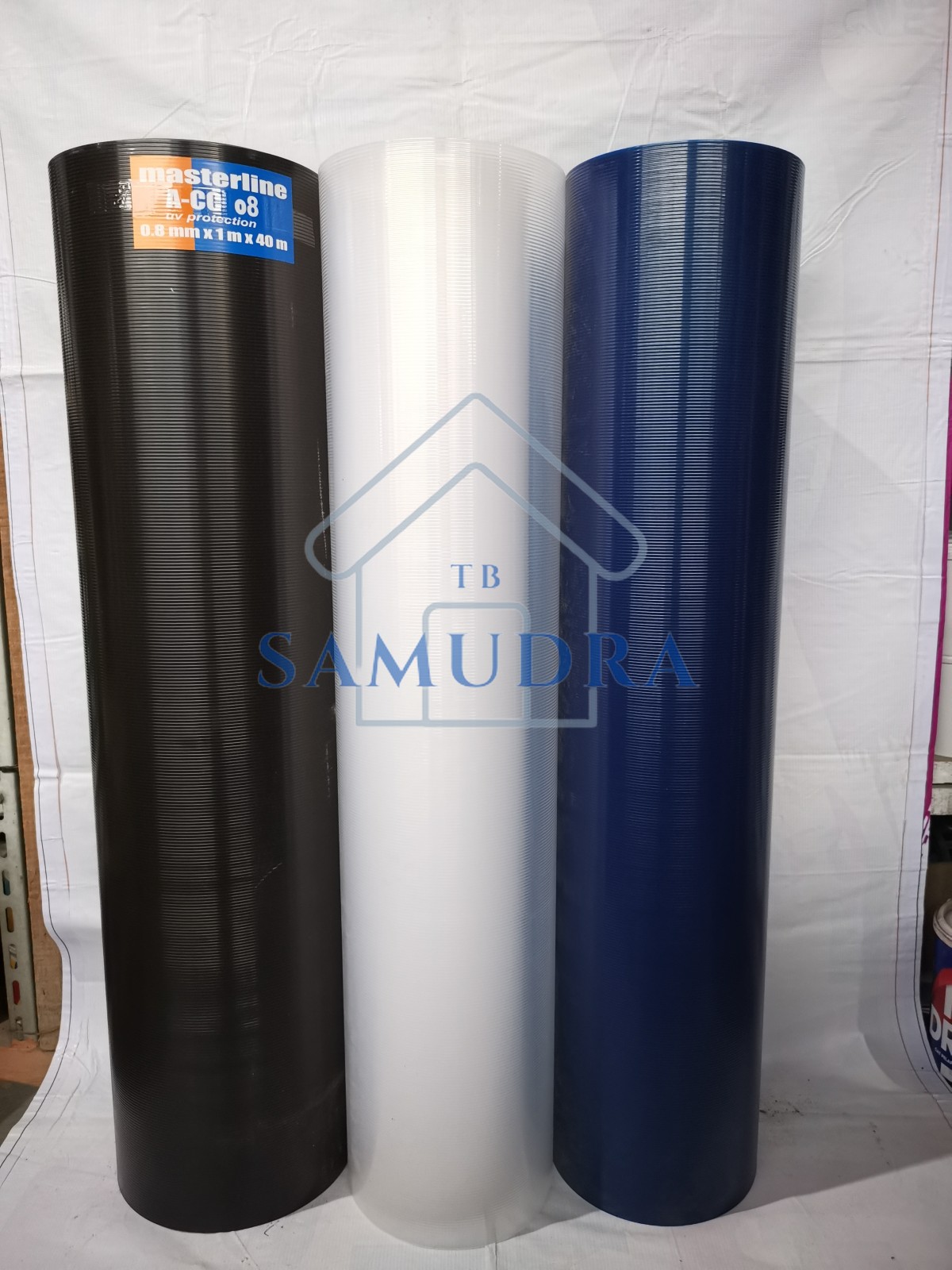 Fiber Pagar Plat Tutup Pager Polos Garis Masterline A-CC 08 UV ...