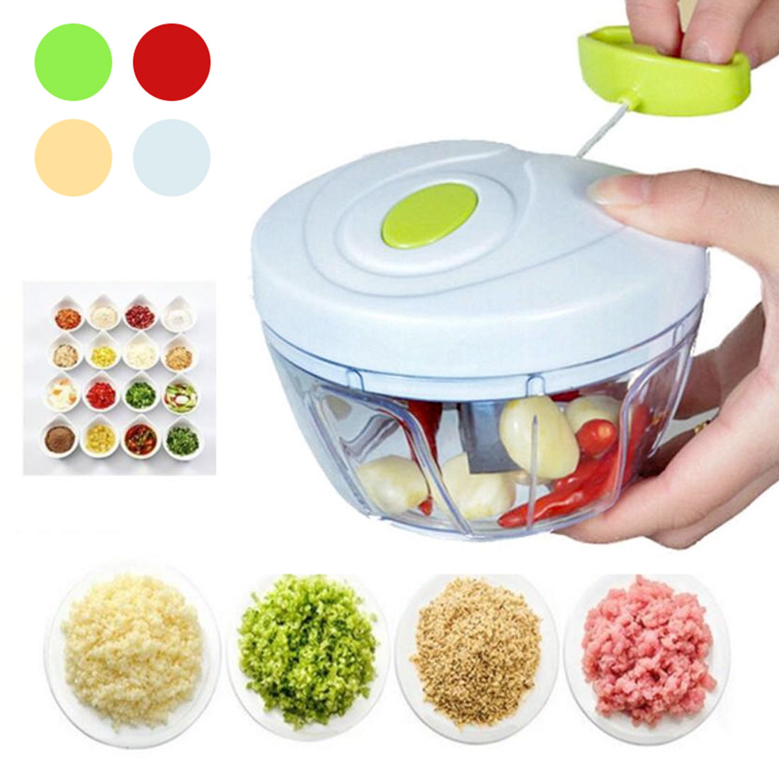 【Special Promotion 】High Quality Hand Chopper Manual Rope Food ...