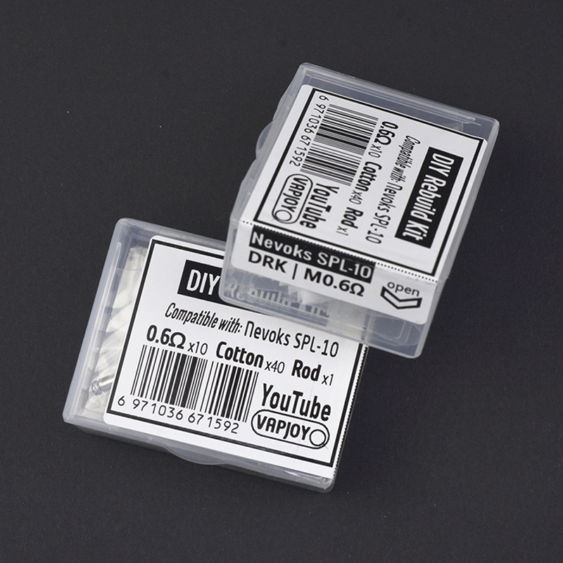 DIY Rebuild Kit nevoks SPL-10 0.6ohm Mesh Coil Resistance Wire ...
