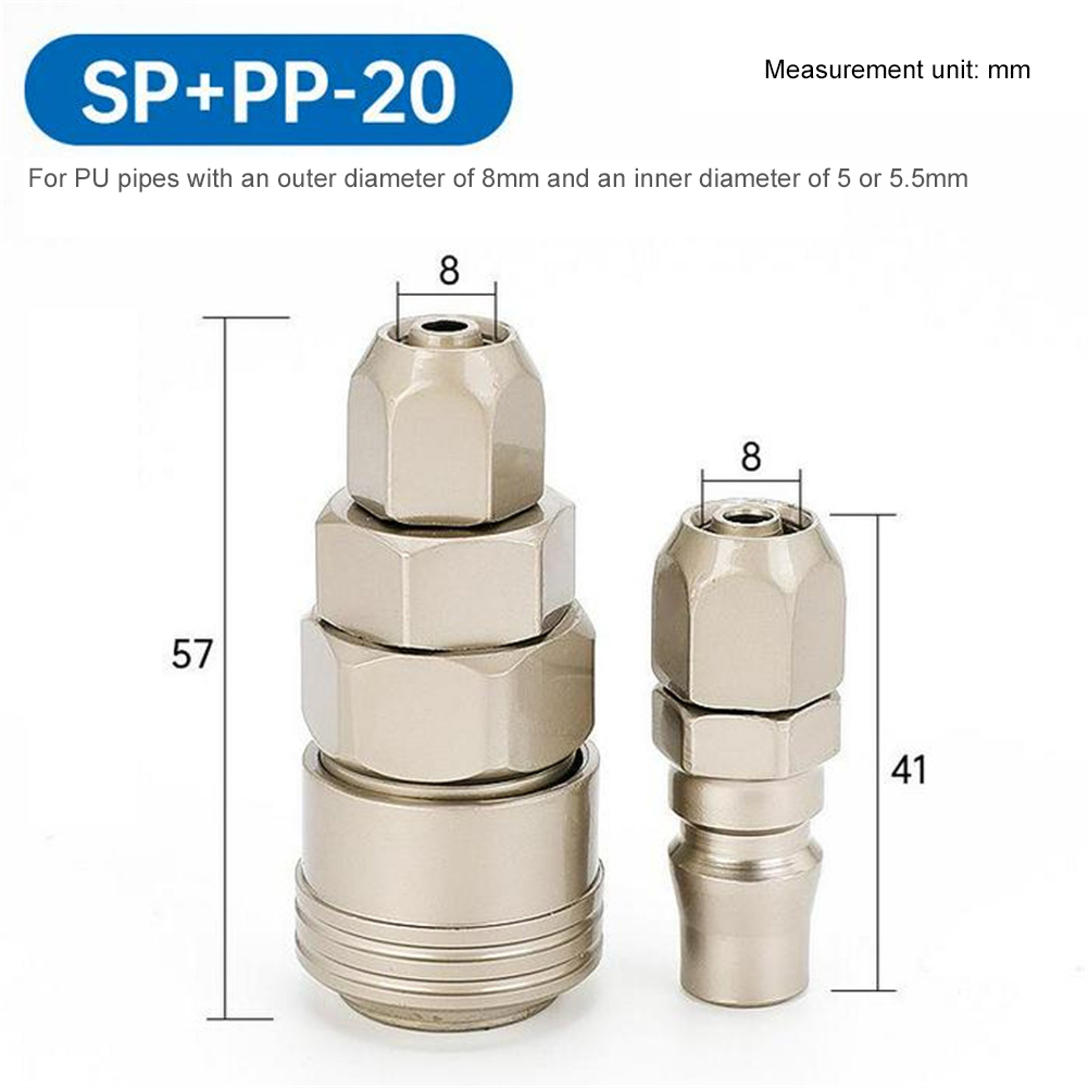 C type Self locking Quick connector High Pressure Air Hose Compressor ...