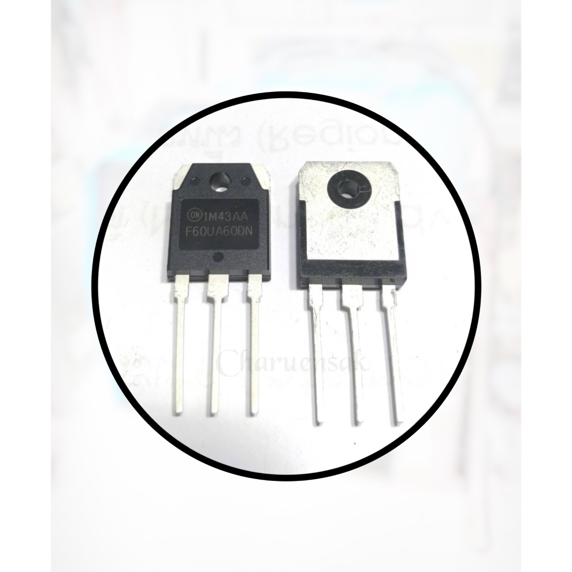 F60UA60DN 60A/600V DIODE To-3P ไดโอดตู้เชื่อม ไดโอดสวิทชิ่งอินเวอร์เตอร ...