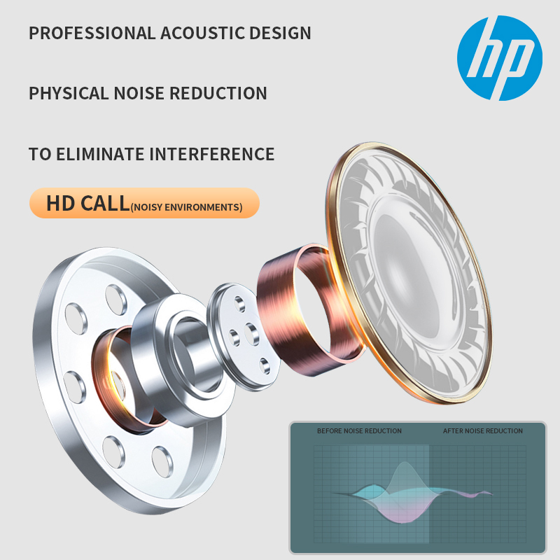 💕 【 Spot inventory 】 Free shipping+COD 💕HP Pro 6 gaming earphones with ...