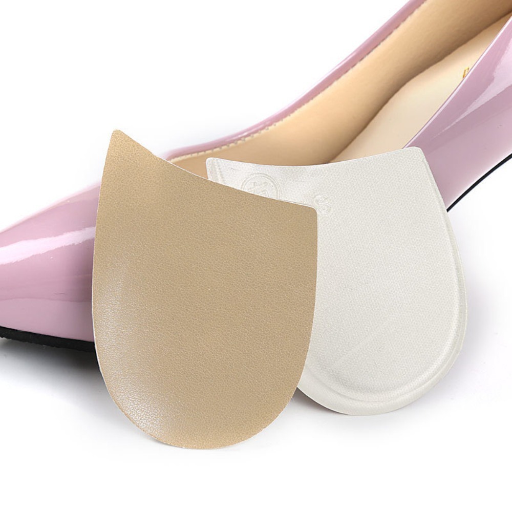 BETTERFORM Women Half Insoles PU Men Orthopedic Soft Height Correction ...