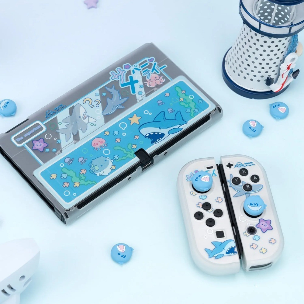 Shark Thumbstick Caps JoyCon Thumb Grip Caps For Nintendo Switch ...