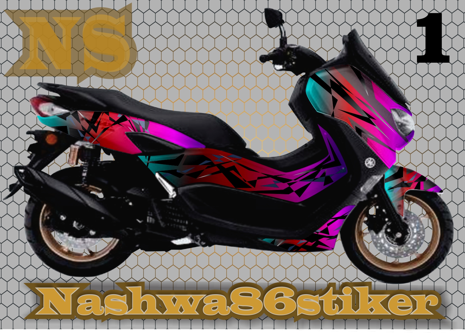 STIKER DECAL NMAX FULL BODY NMAX 155 ALL NEW | Lazada Indonesia