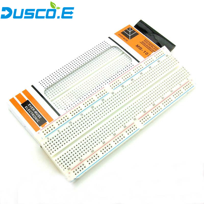 【41702198】MB102 Breadboard For MB-102 Protoboard PCB Board BreadBoard 830 Point Solderless ...