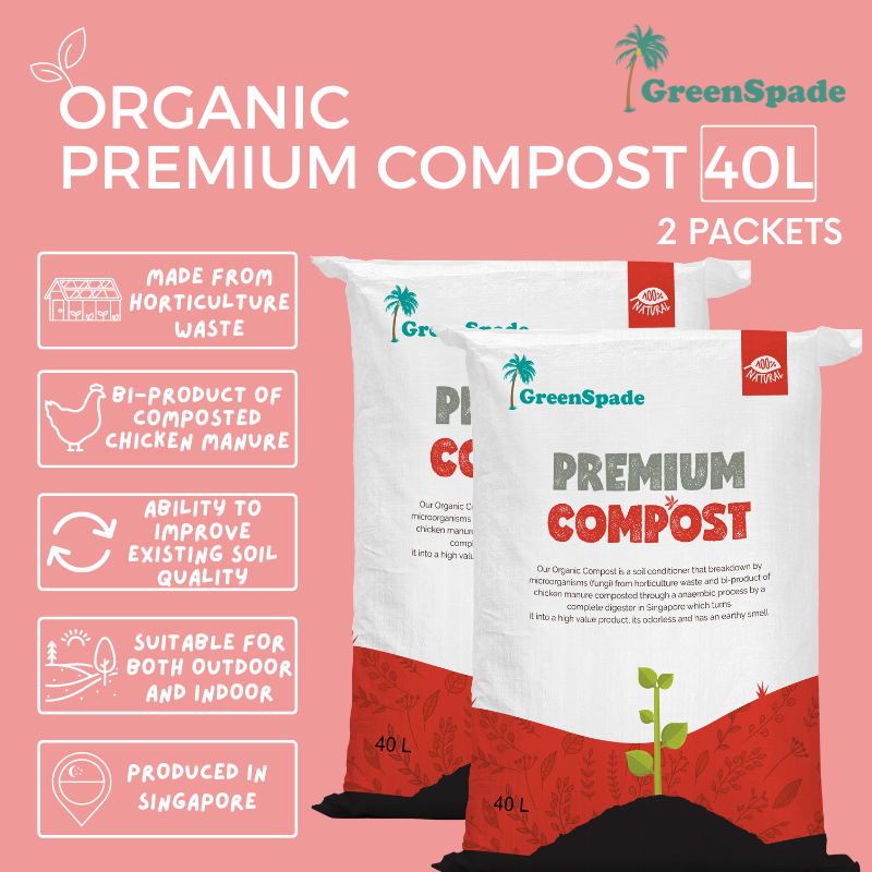 [BEST SELLING] Compost 40L - 2 Packets | Lazada Singapore
