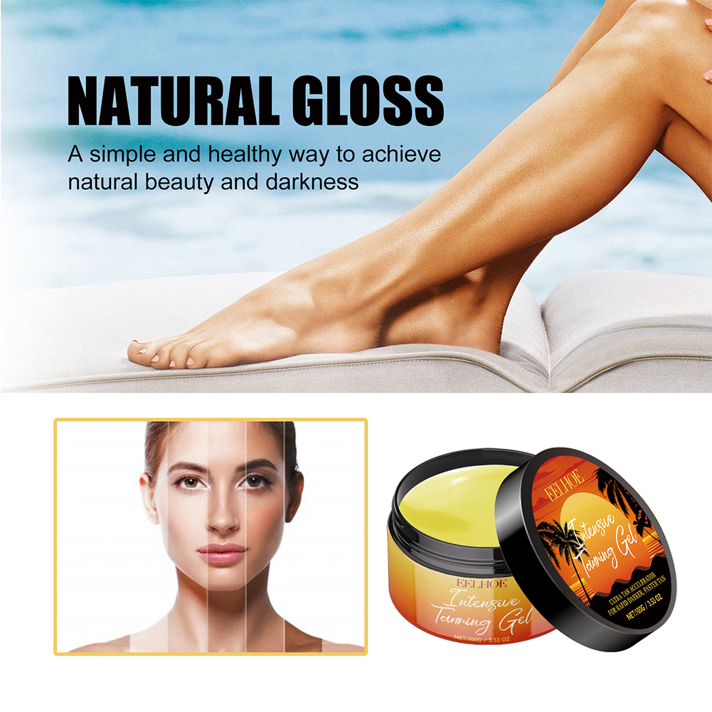 100g Self-tanning Lotion with Natural Ingredients Tanning Accelerator ...