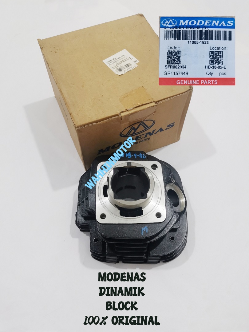 MODENAS DINAMIK 120 STANDARD CYLINDER ENGINE BLOCK ORI - 100% ORIGINAL ...