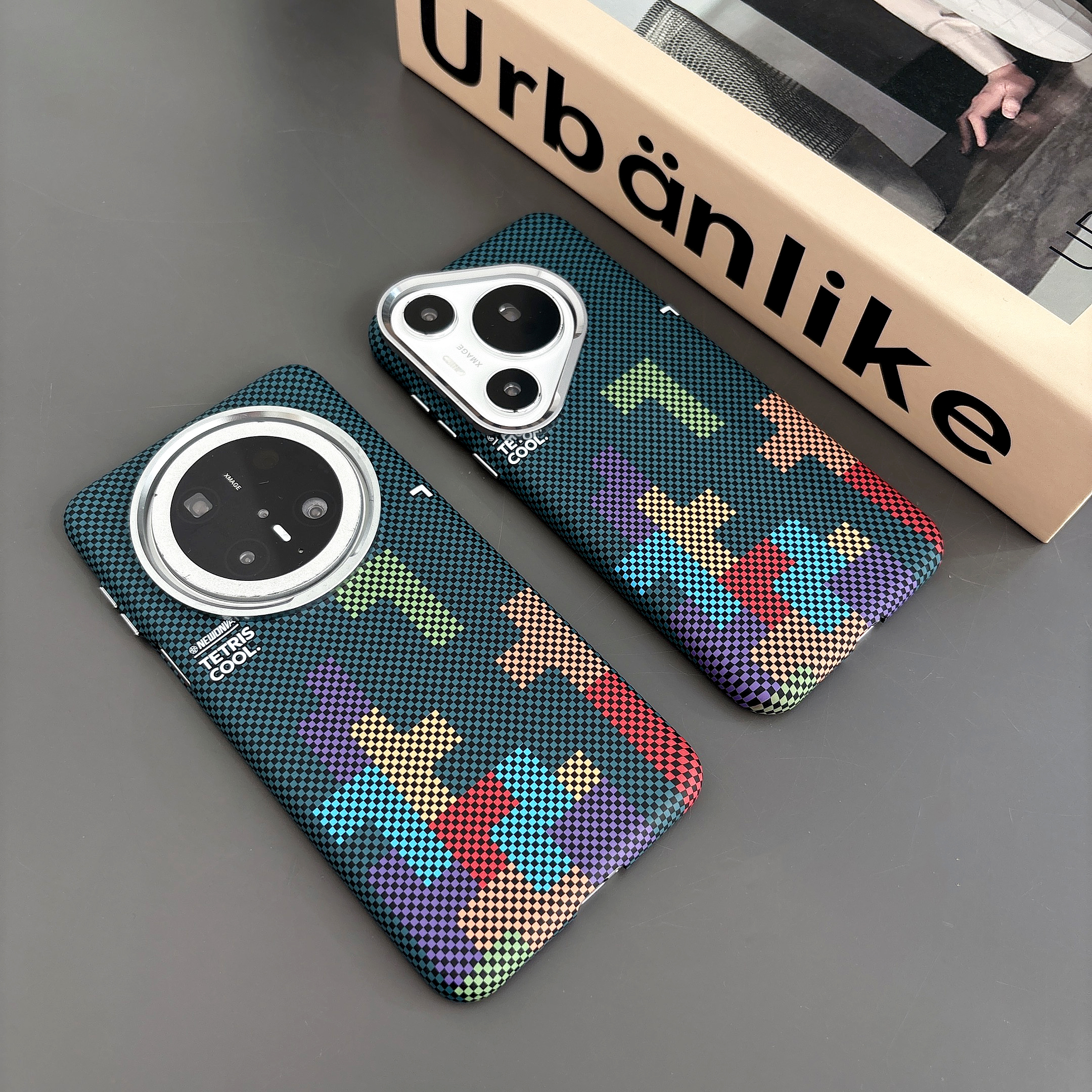 HODON Tetris Pattern Phone Case For Xiaomi 17 Pro Max 15 14 Pro 15 ...