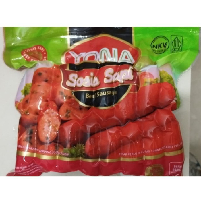 YONA Sosis Sapi Cocktail Merah 450 gr | Lazada Indonesia