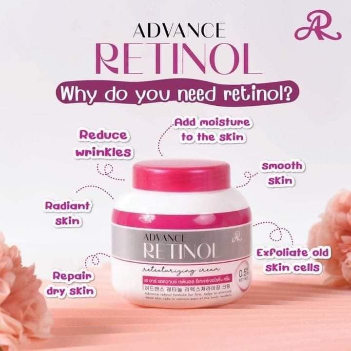 AR Advance Retinol AR RETINOL 0.5% Retexturizing Face and Body Cream ...