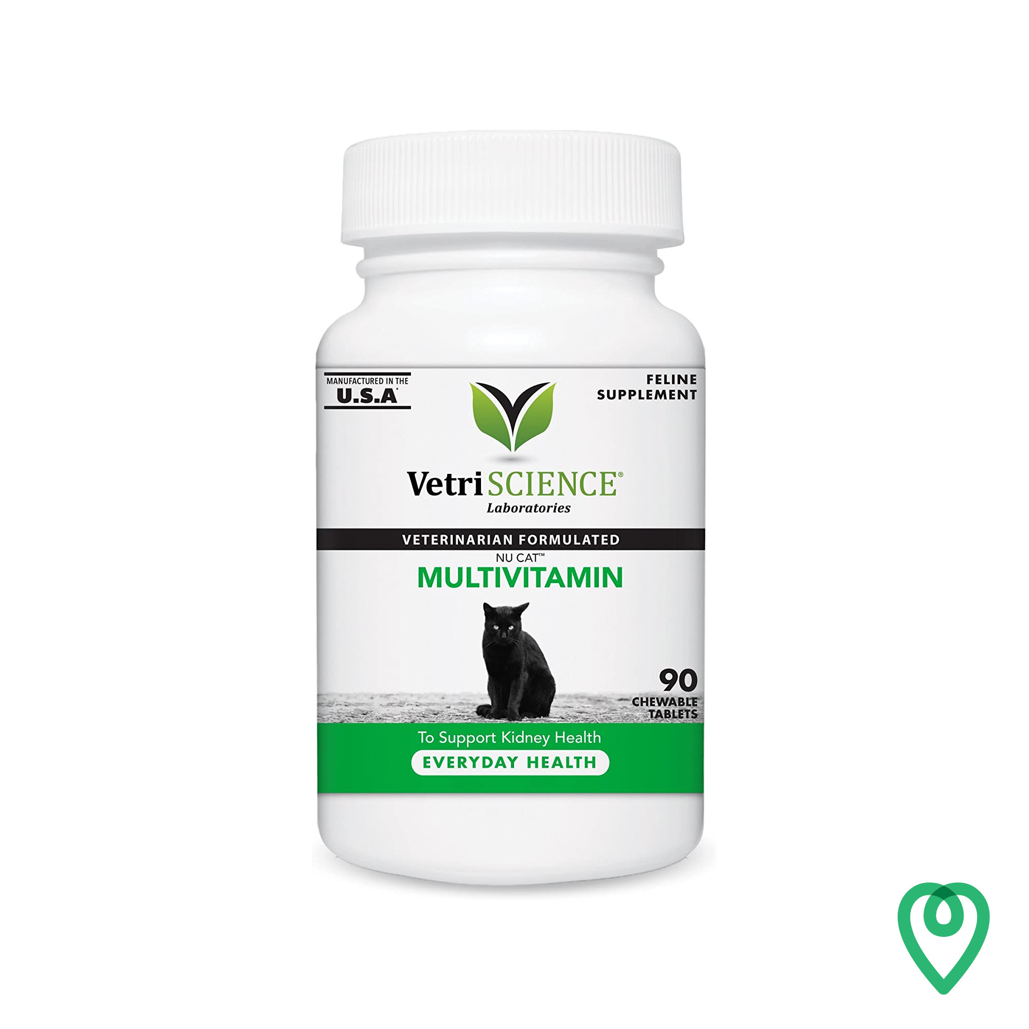 VETRISCIENCE NU CAT MULTIVITAMIN 90 CHEWABLE TABLETS EXP APR 2024 ...