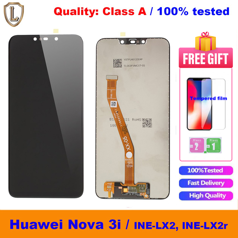 100% tested Original LCD For Huawei Nova 3i LCD Display NE-LX1, INE ...